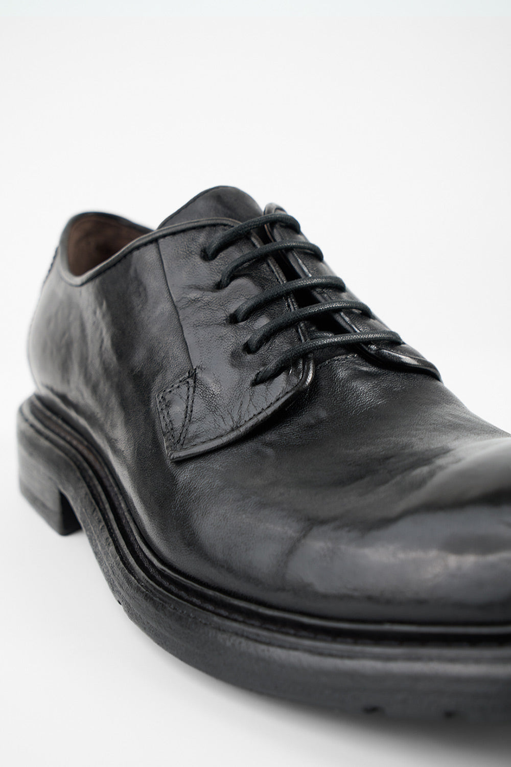 BOLTON limo-black derby shoes | untamed street – UNTAMED STREET