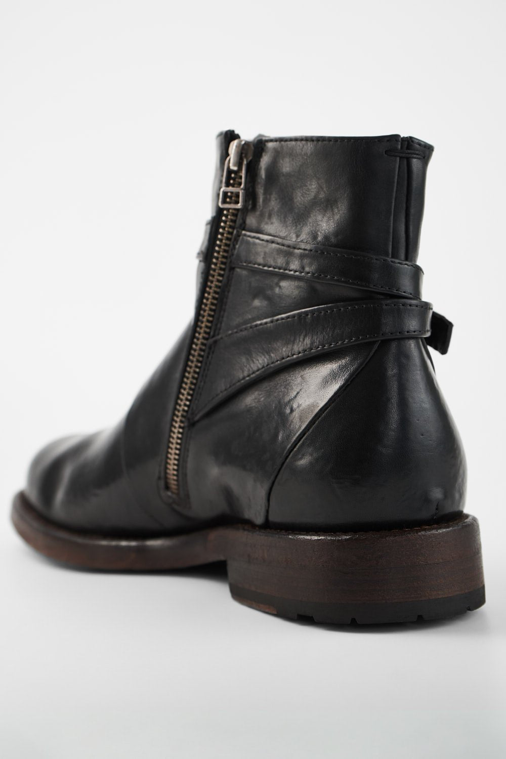 EYTON imperial-black laceless boots | untamed street – UNTAMED STREET