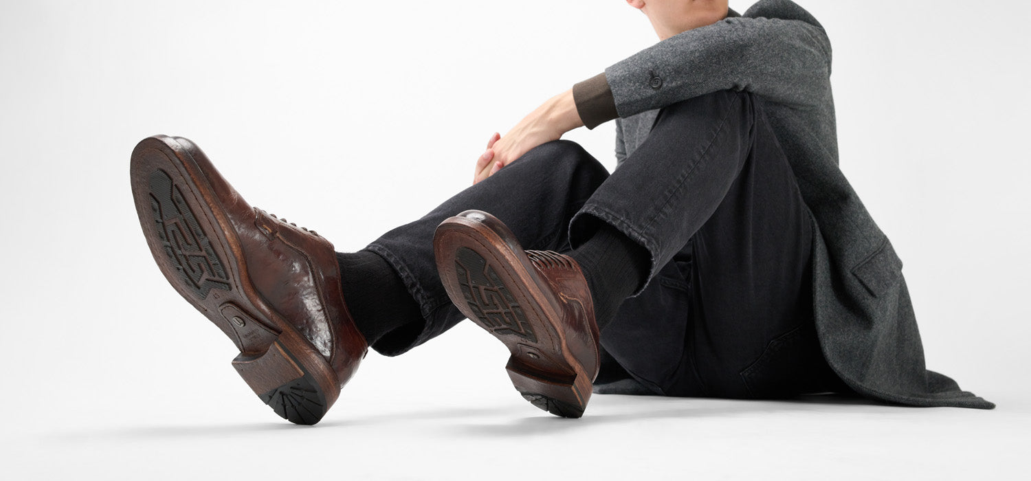 EYTON raw-timber derby shoes | untamed street – UNTAMED STREET