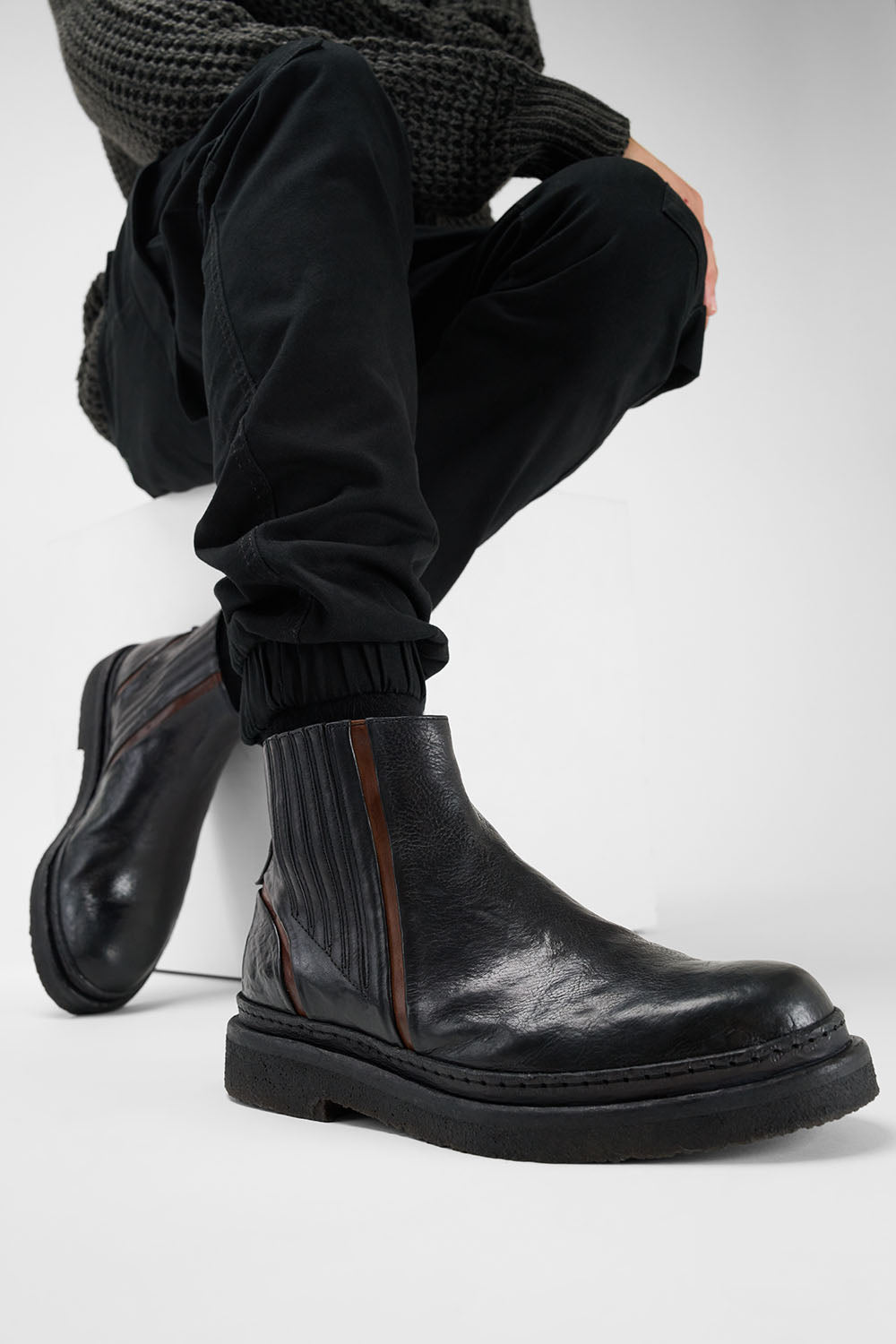 HOVE black welted chelsea boots | untamed street – UNTAMED STREET
