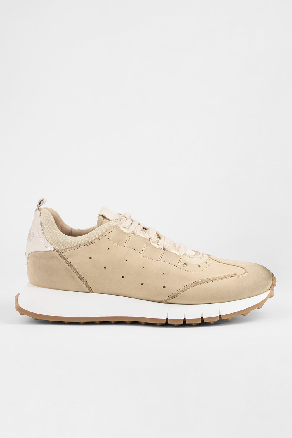 PEARCE brown nubuck wingtip runners | untamed street – UNTAMED STREET