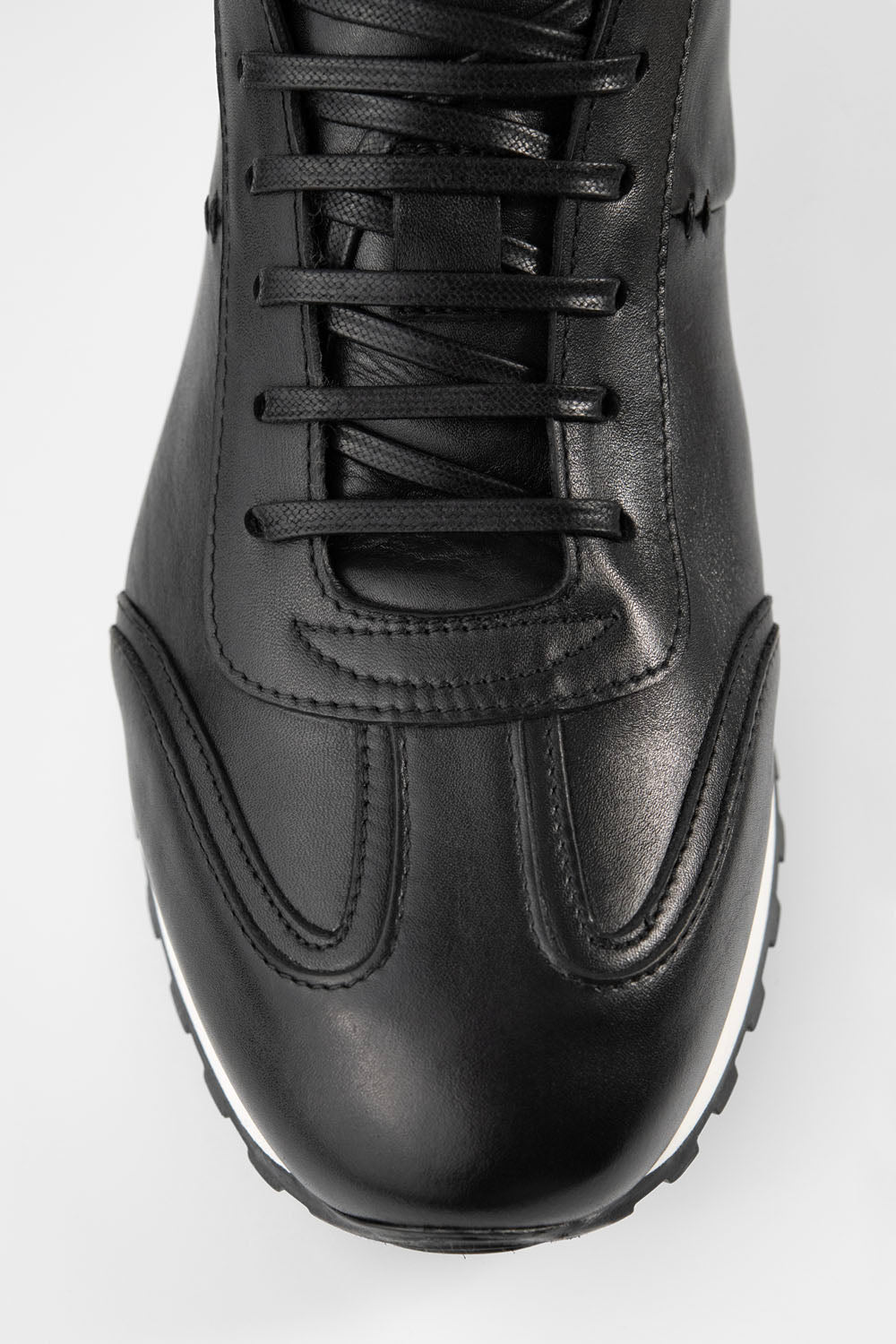SOHO tuxedo-black wingtip runners | untamed street – UNTAMED STREET