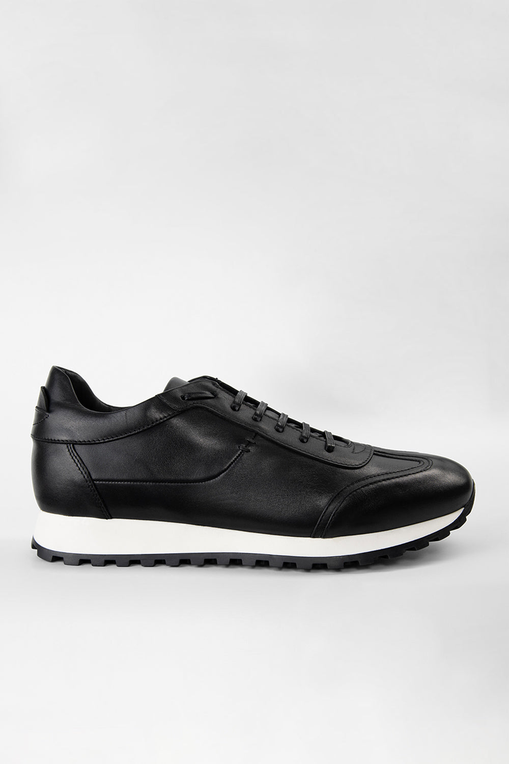 SOHO tuxedo-black wingtip runners | untamed street – UNTAMED STREET