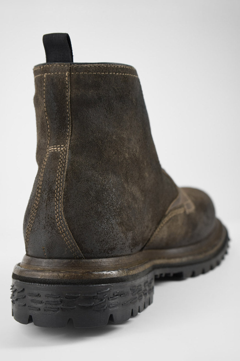 WARRICK green suede lace-up boots | untamed street – UNTAMED STREET