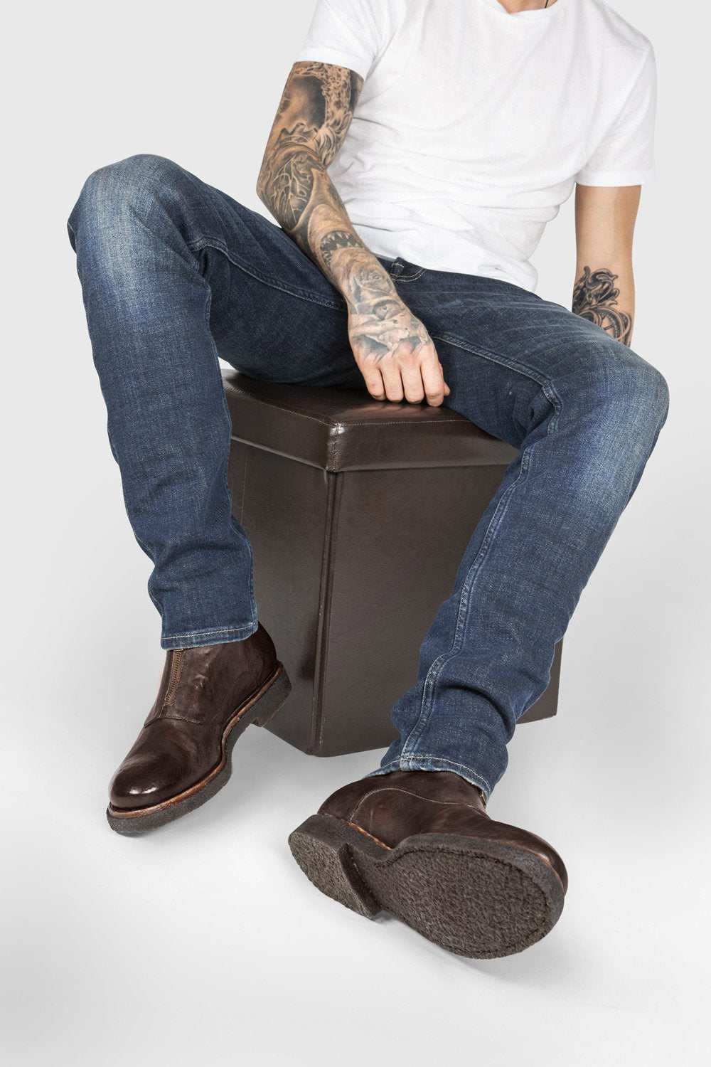 BROMPTON rich-cocoa ankle boots | untamed street – UNTAMED STREET