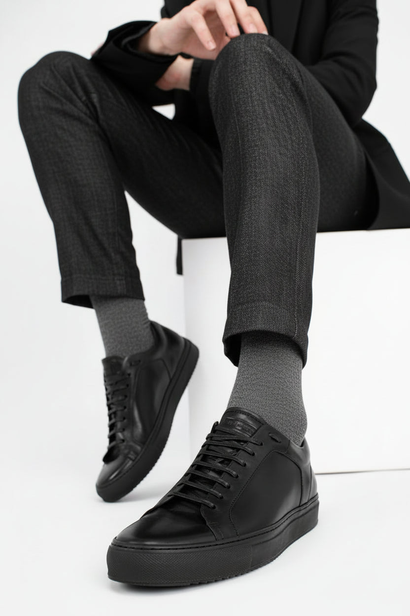 SOHO black sneakers | untamed street – UNTAMED STREET