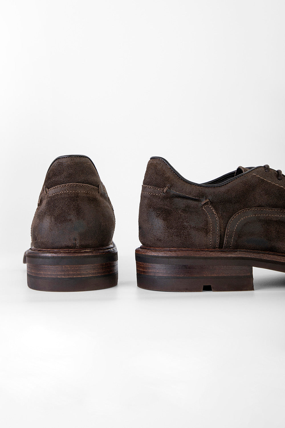 LENNOX java-brown suede derby shoes | untamed street – UNTAMED STREET